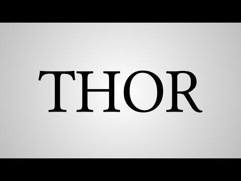 What Does "THOR" Stand For?