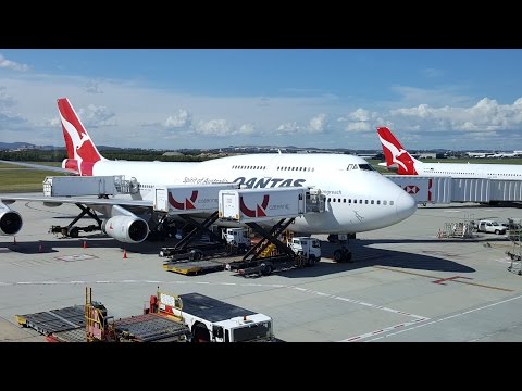 FLYING BRISBANE AUSTRALIA TO LOS ANGELES  CALIFORNIA