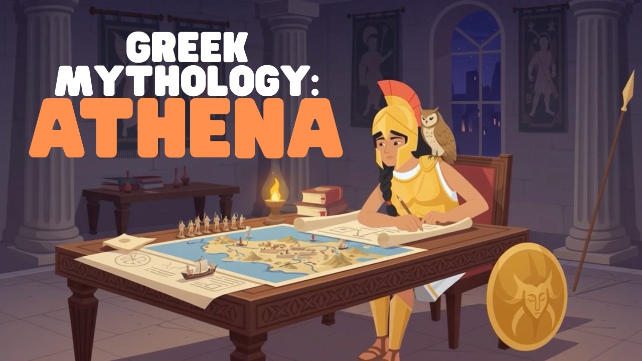 Greek Mythology: Athena | Learn a fun story about the Greek goddess of wisdom