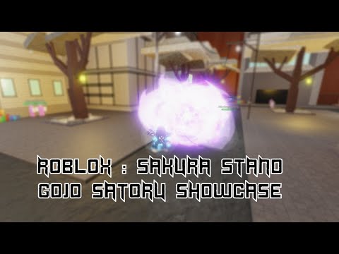 [Roblox Sakura Stand]GOJO SATORU SHOWCASE