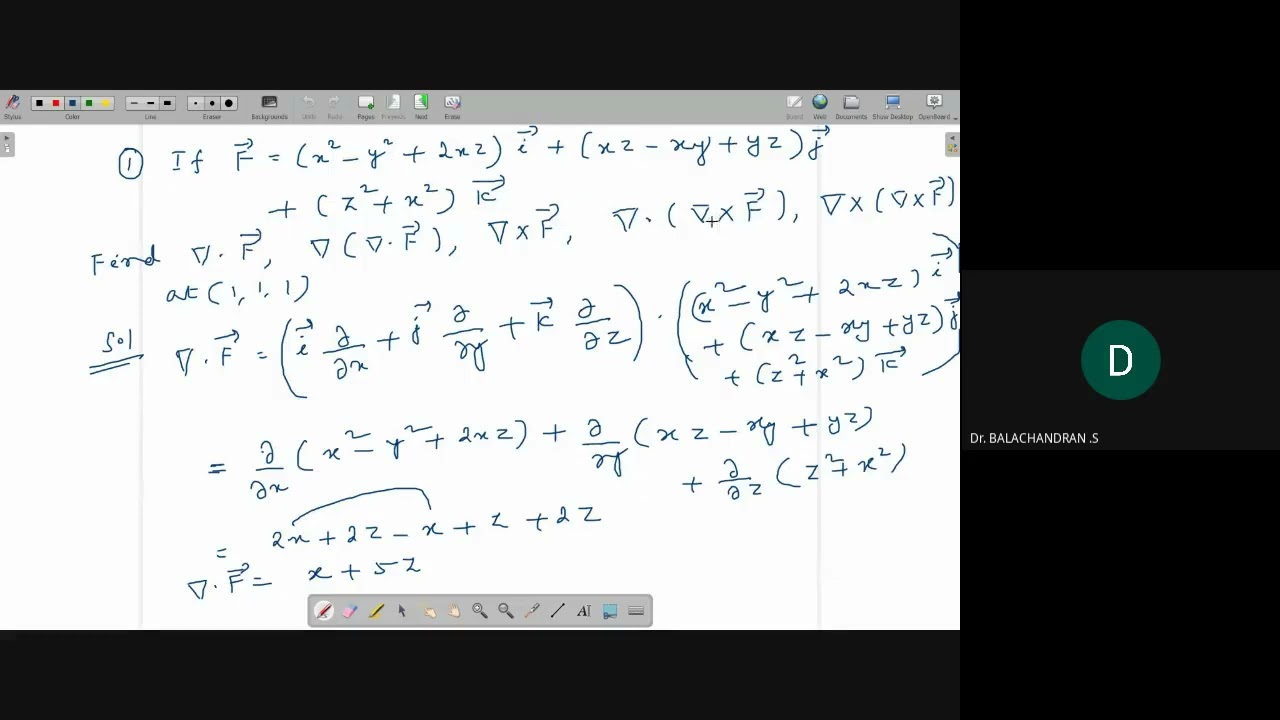 Vector differentiation - Lecture 3