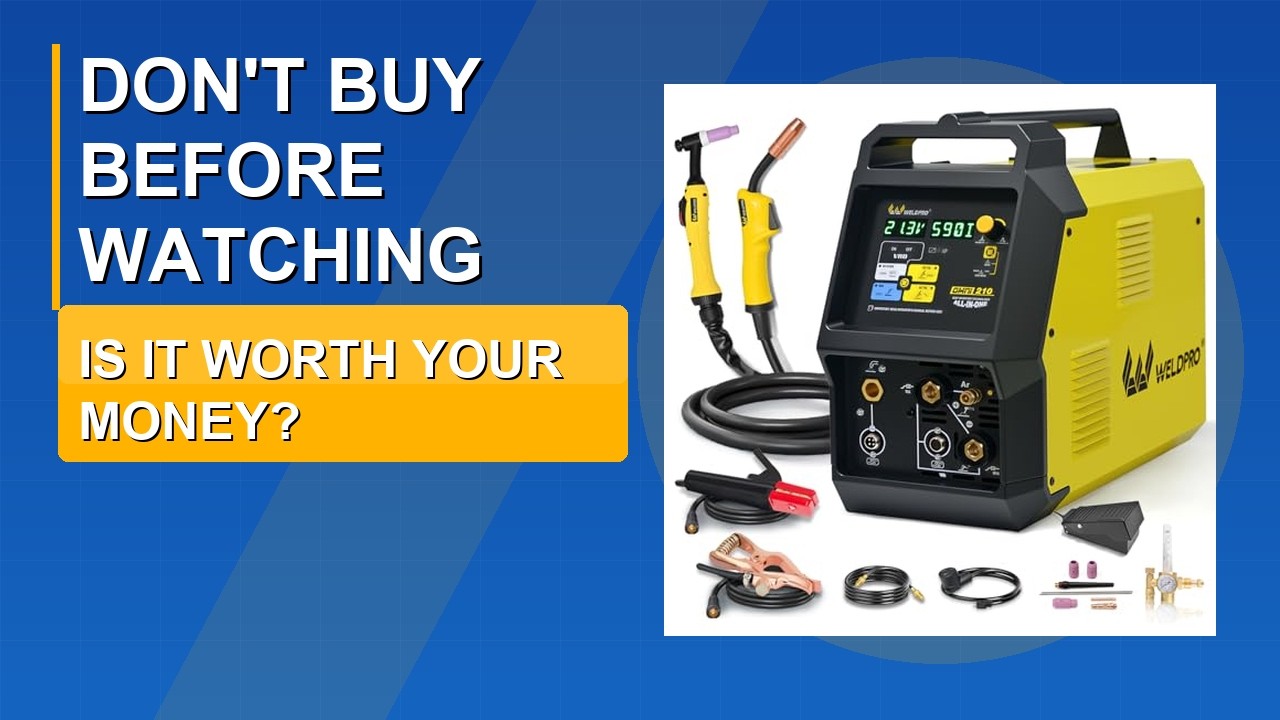 Weldpro Omni210 MIG Welder 200A Multi-Process Welder Review 2026 - Worth Buying?