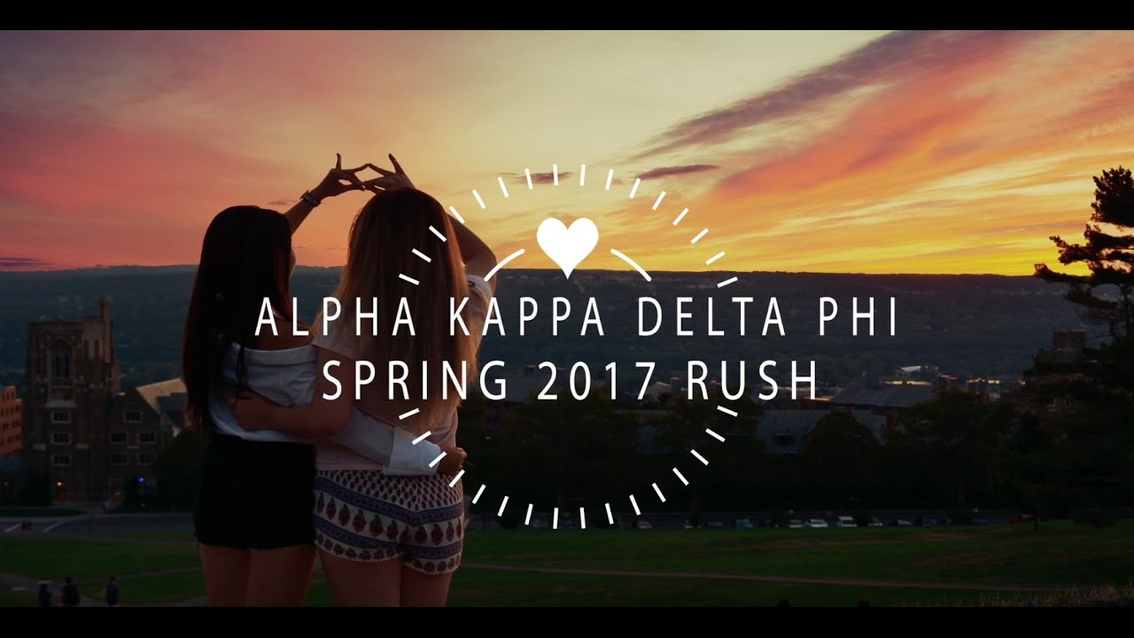 Rush Cornell aKDPhi Spring 2017