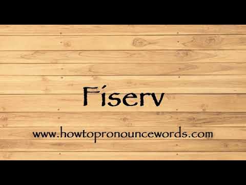 How To Pronounce Fiserv ? How To say Fiserv New Video