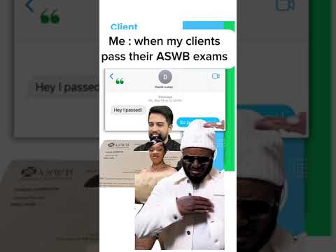 Can You Guess My Reaction? (My Clients Passed the ASWB!)