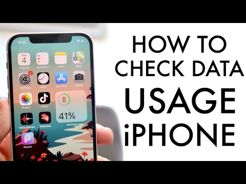 How To See Mobile Data Usage On ANY iPhone! (2021)