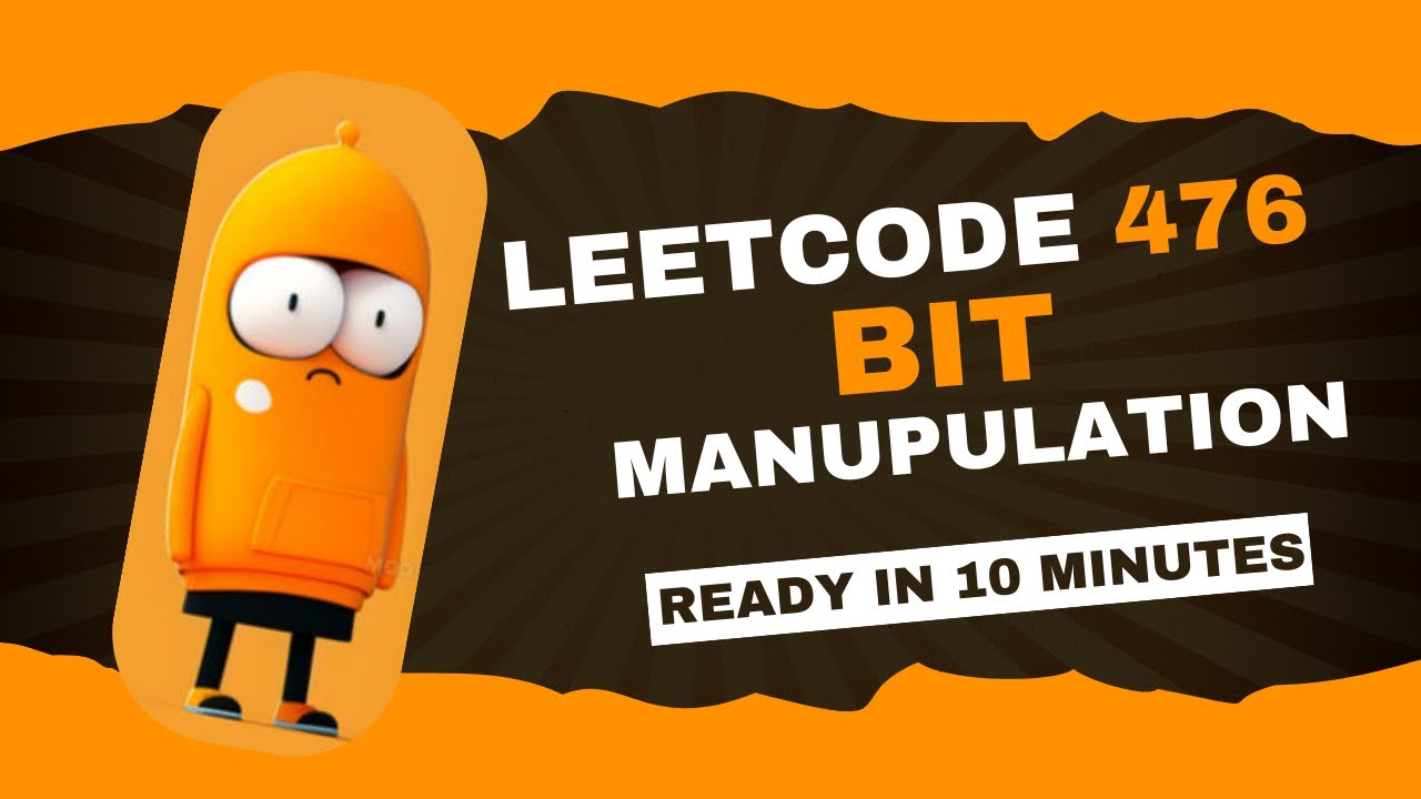 Number Complement | Leetcode 476 | Bit Manipulation