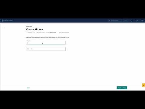 Superstream: How to add an API key for Confluent Kafka clusters