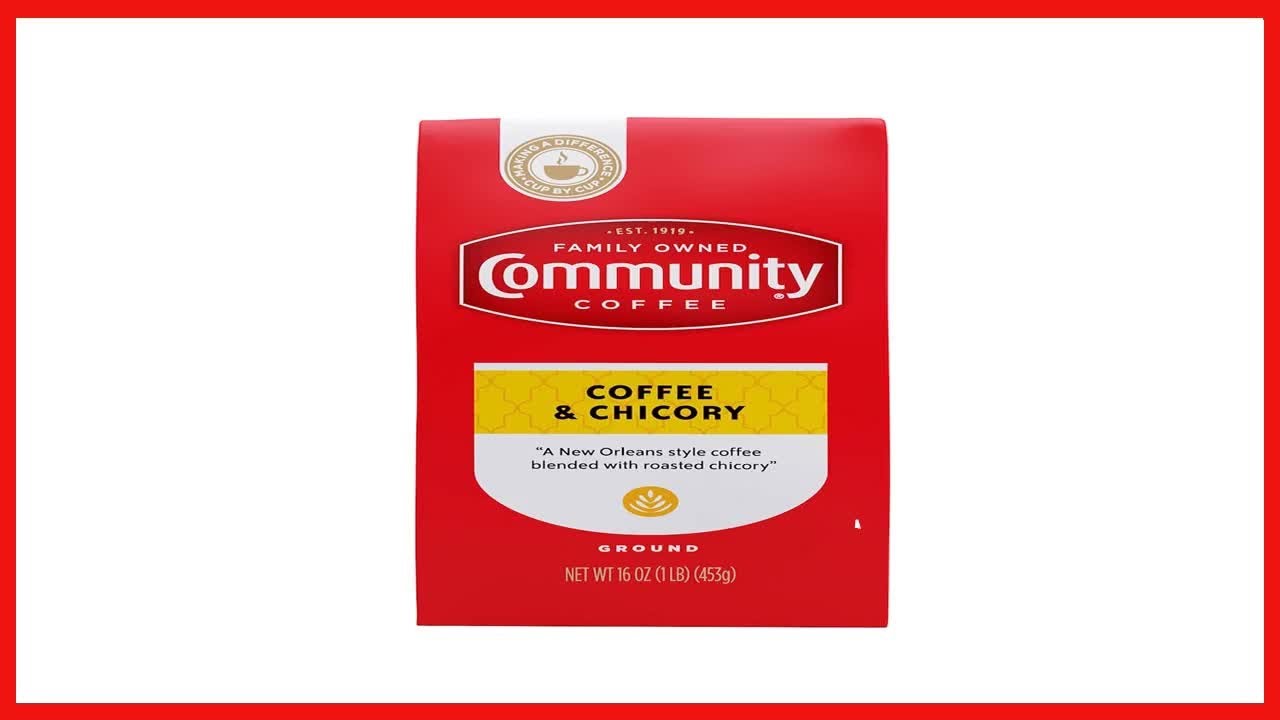 Great product -  Community Coffee Coffee and Chicory Blend 16 Ounce, Medium Dark Roast Ground Coffee