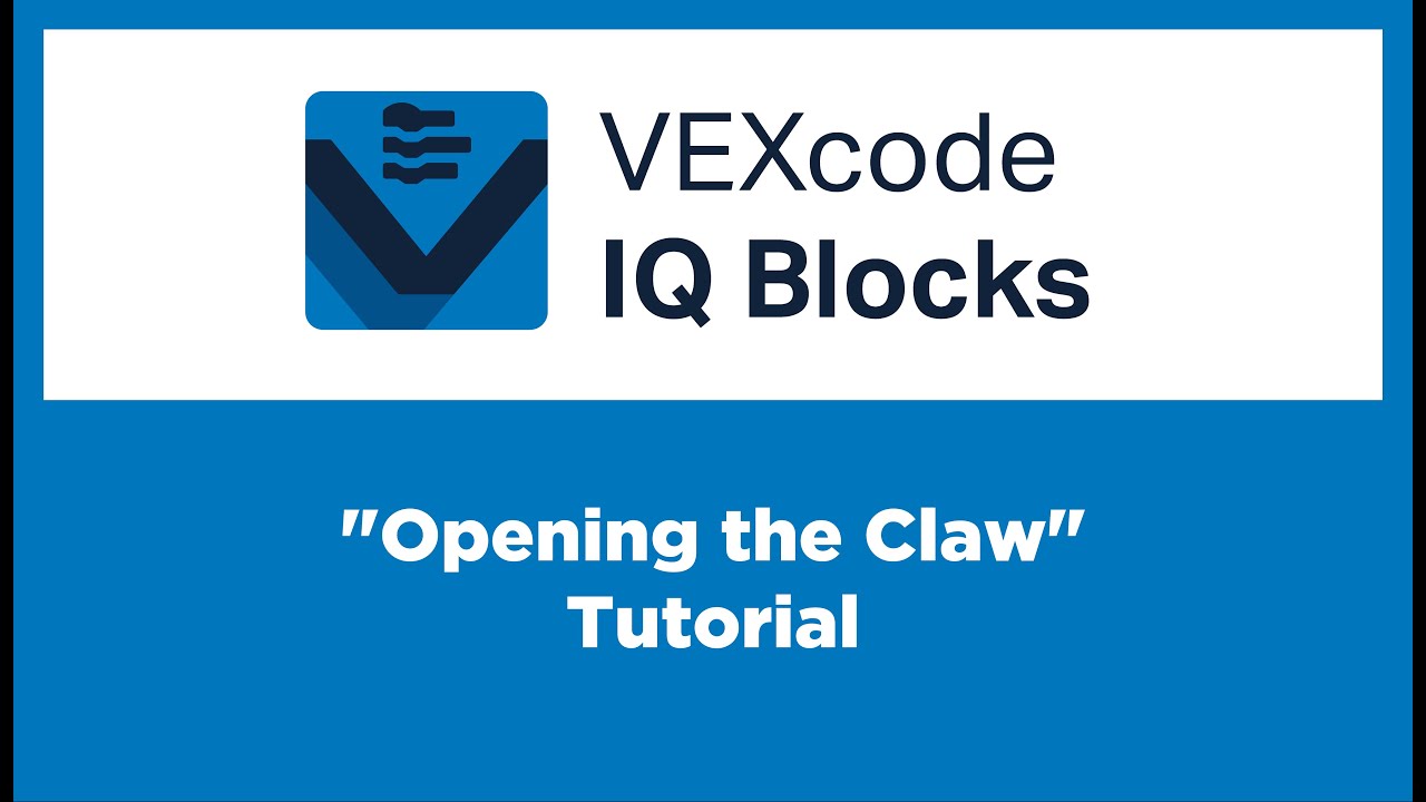 VEXcode IQ Blocks - 
