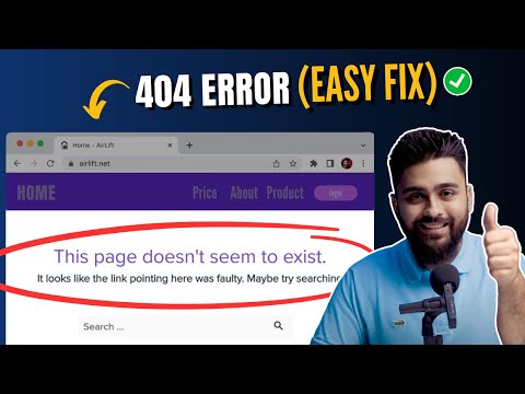 Easily Fix 404 “Page Not Found” Error in WordPress