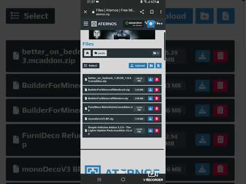 how to add mods/addons in minecraft aternos server if you want my addons subscribe!!!