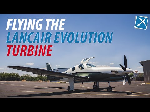 Flying a 270KT Single Engine Airplane | Lancair Evolution Turbine