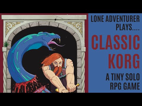 Korg classic | A tiny solo RPG Game | Playthrough