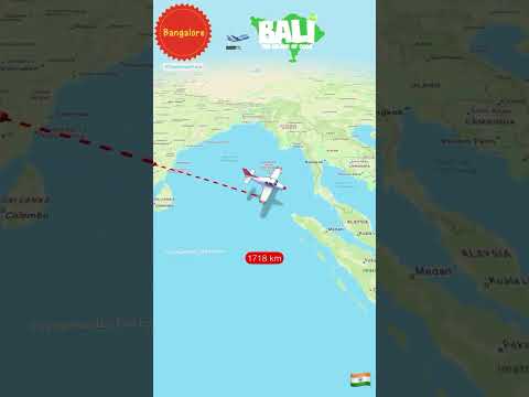 #bengaluru to #bali #flight #travel #whatsappstatus