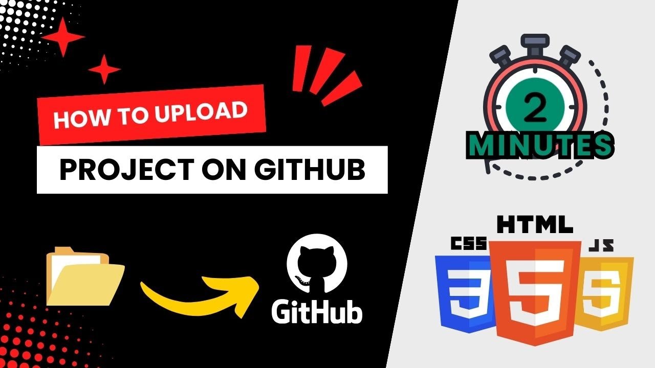 How to Upload HTML, CSS, and JS Files to GitHub | Step-by-Step Guide
