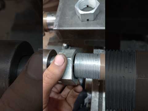 Lath thread chuck nut #lathework #mechanical #engineering #workshop #latheturning