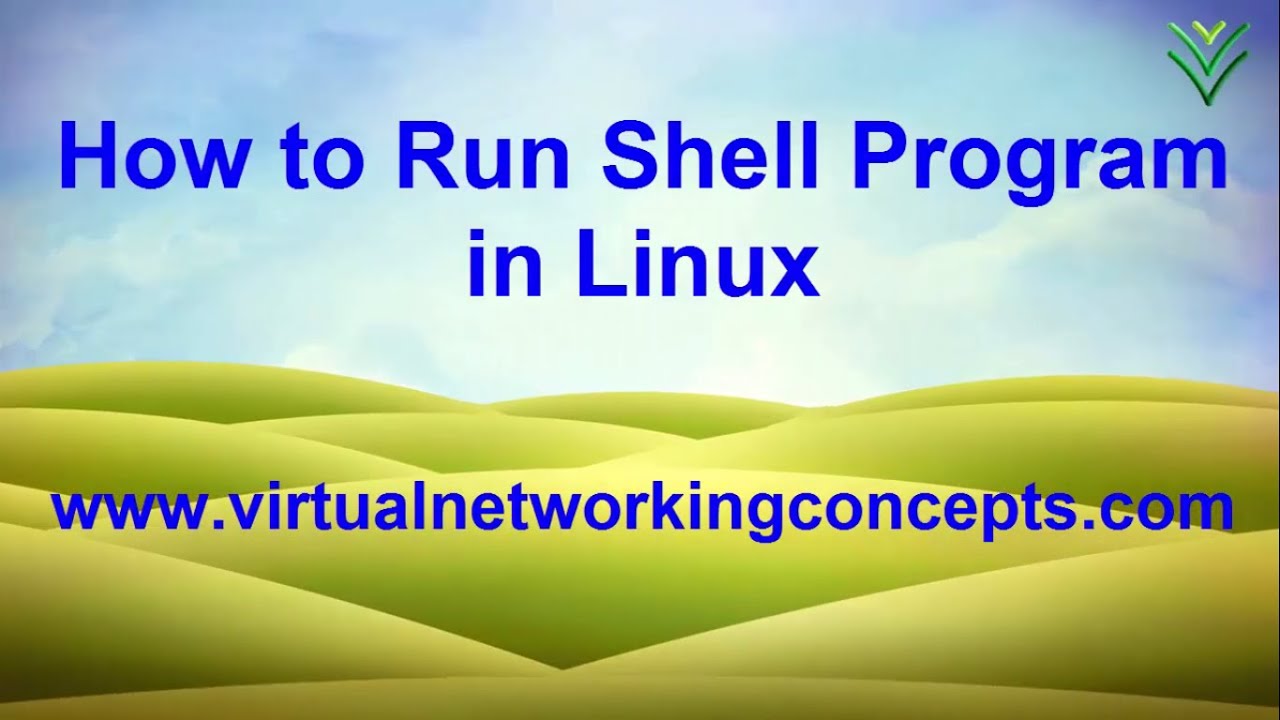 How to Run Shell Program in Linux