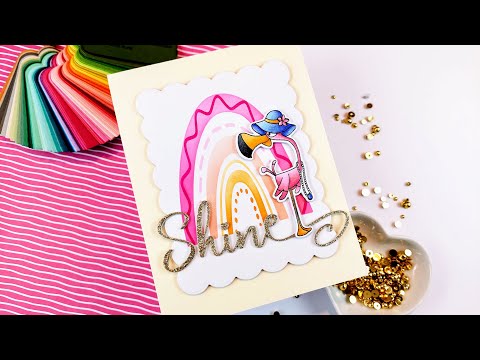 Pretty in Pink | Fabulous Flamingo and Joyful Rainbows