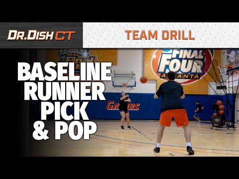 Basketball Drills: Florida Gators Baseline Runner Pick & Pop