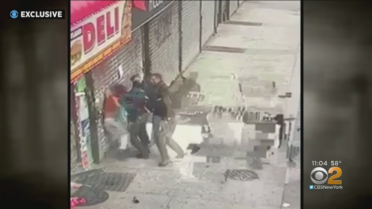 Suspect Uses Police Taser On 3 Officers During Brooklyn Robbery