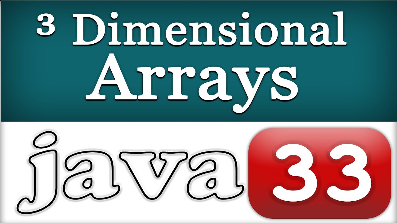 Three Dimensional Array (3 D ) | Java Programming Video Tutorial for Beginners