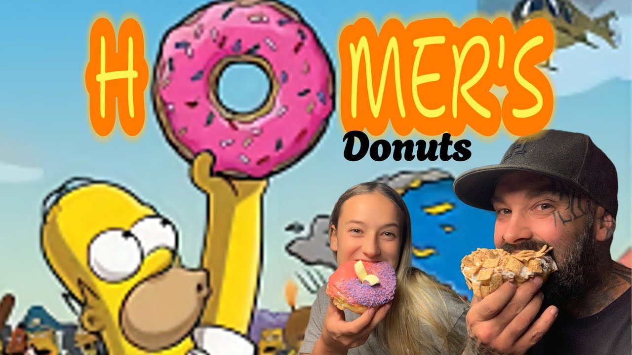 Homer Simpsons DONUTS shop in Montreal!