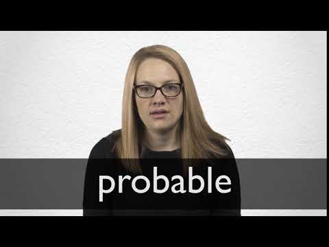 PROBABLE definition and meaning | Collins English Dictionary