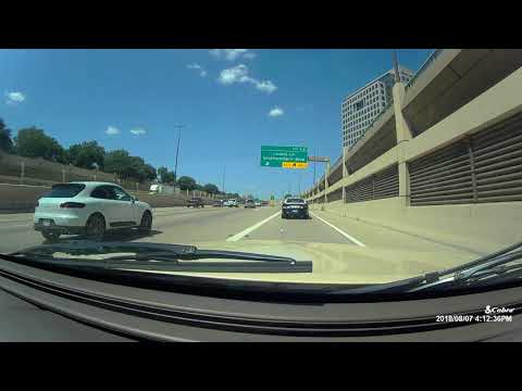 Dallas Police Officer violating Texas Transportation Code