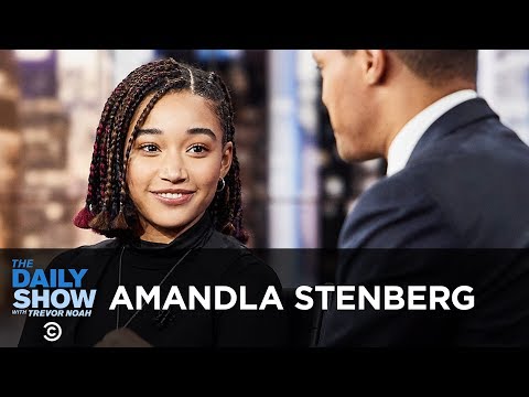 Amandla Stenberg - Portraying Code-Switching in “The Hate U Give” | The Daily Show