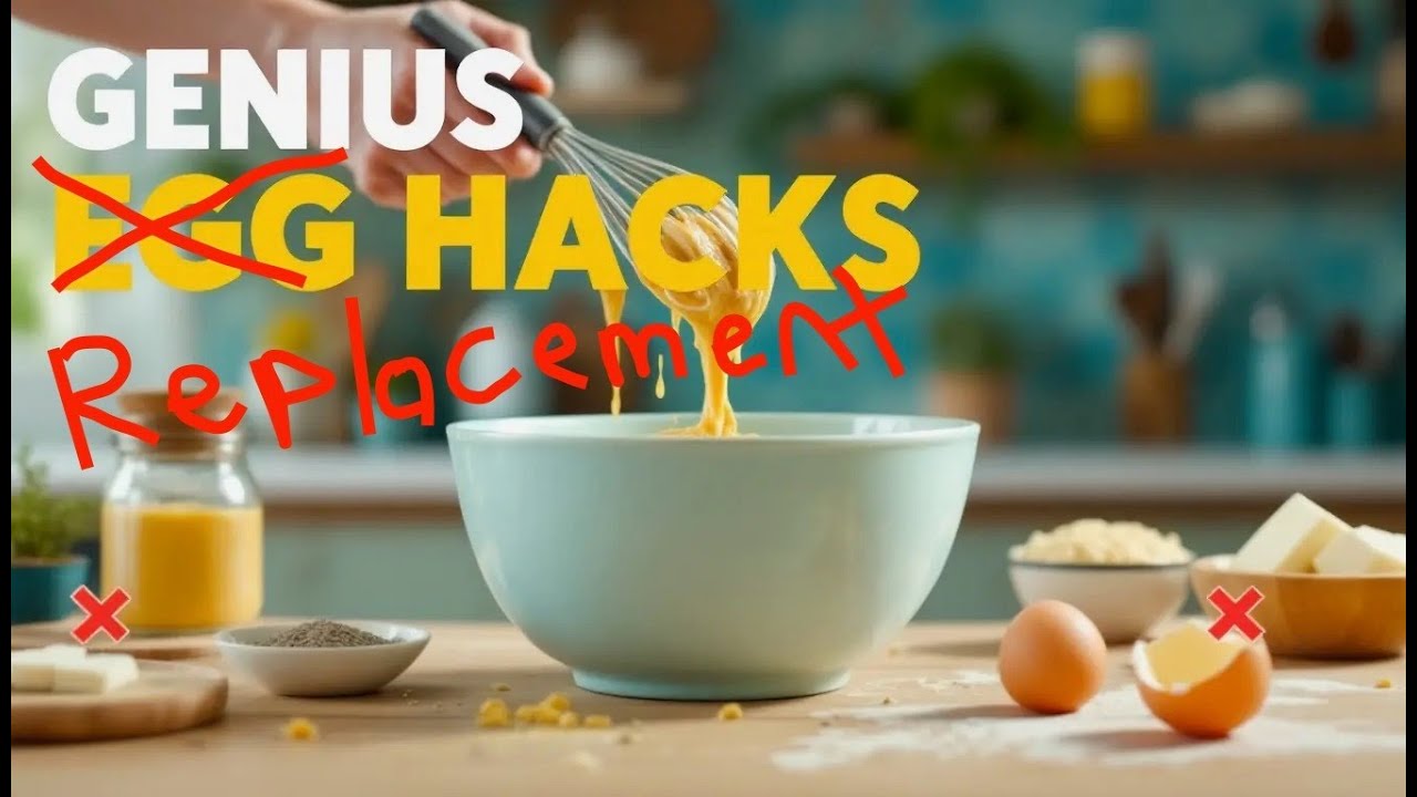 6 Easy Egg Substitutes You’ll Love 🥚✨