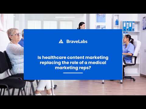 Is healthcare content marketing replacing the role of a medical marketing reps?