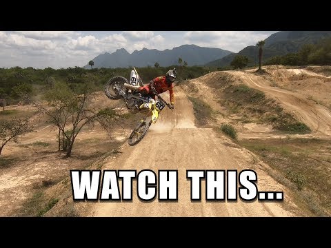 Mexican Pro Rider Absolutely Shredding MX Track (MX EDIT)