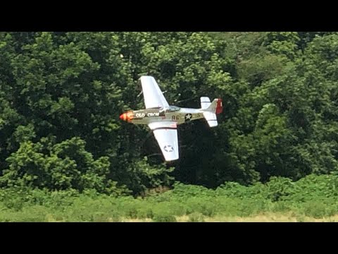 Flight Models 20cc P 51 Mustang Old Crow 69 inch