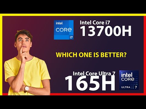 INTEL Core i7 13700H vs INTEL Core Ultra 7 165H Technical Comparison