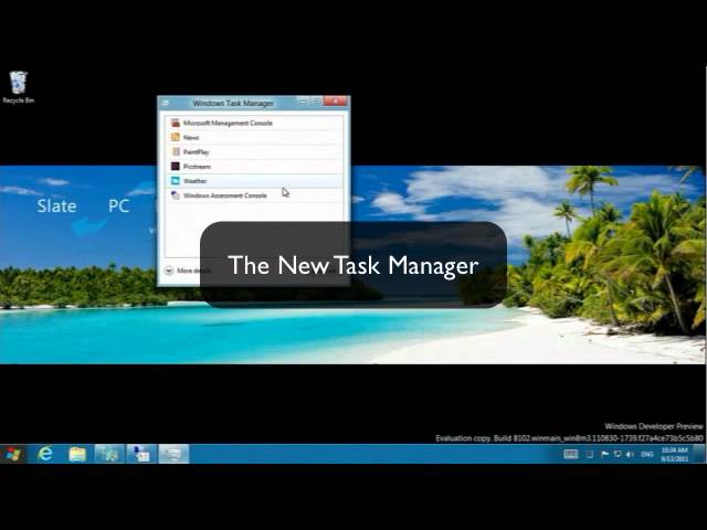 Watch a short summary of the Windows 8 BUILD conference presentation ...