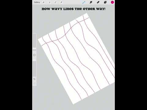 How to make a wavy checkerboard pattern