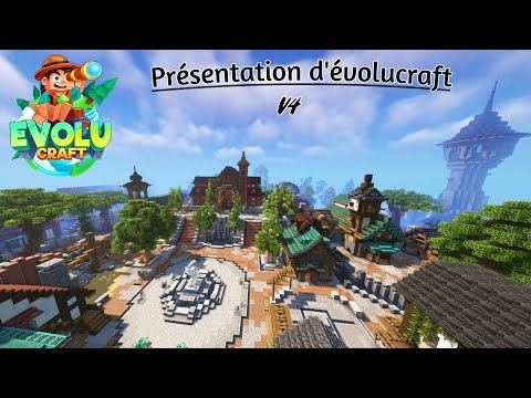 Voici le MEILLEUR SERVEUR Survie Semi RP de #minecraft - EVOLUCRAFT 1.20.4