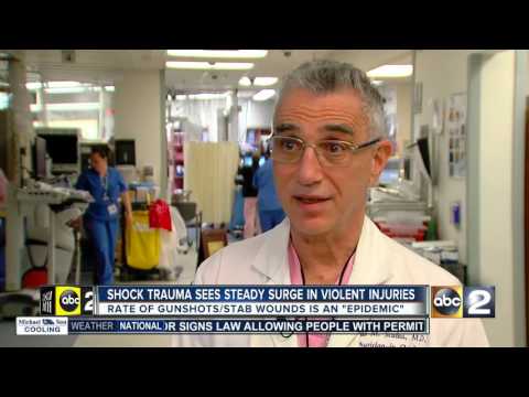 Trauma doctors struggle to keep pace with surging violence in Baltimore