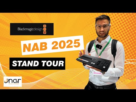 OnAir | NAB 2025 | Blackmagic Design Stand Tour