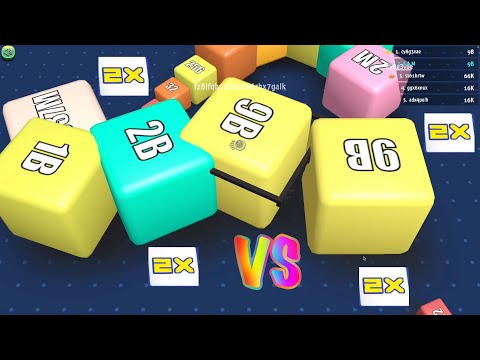 9 Billion Cubes VS 9 Billion Cubes 2048.io