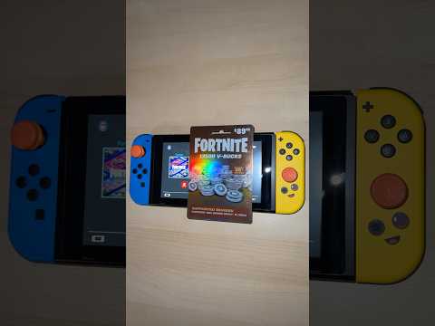 HOW TO REDEEM FORTNITE V-BUCKS CODE ON NINTENDO SWITCH IN 2025!