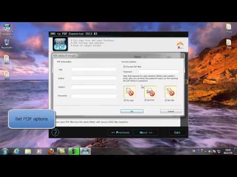 DWG to PDF Converter MX 5.8