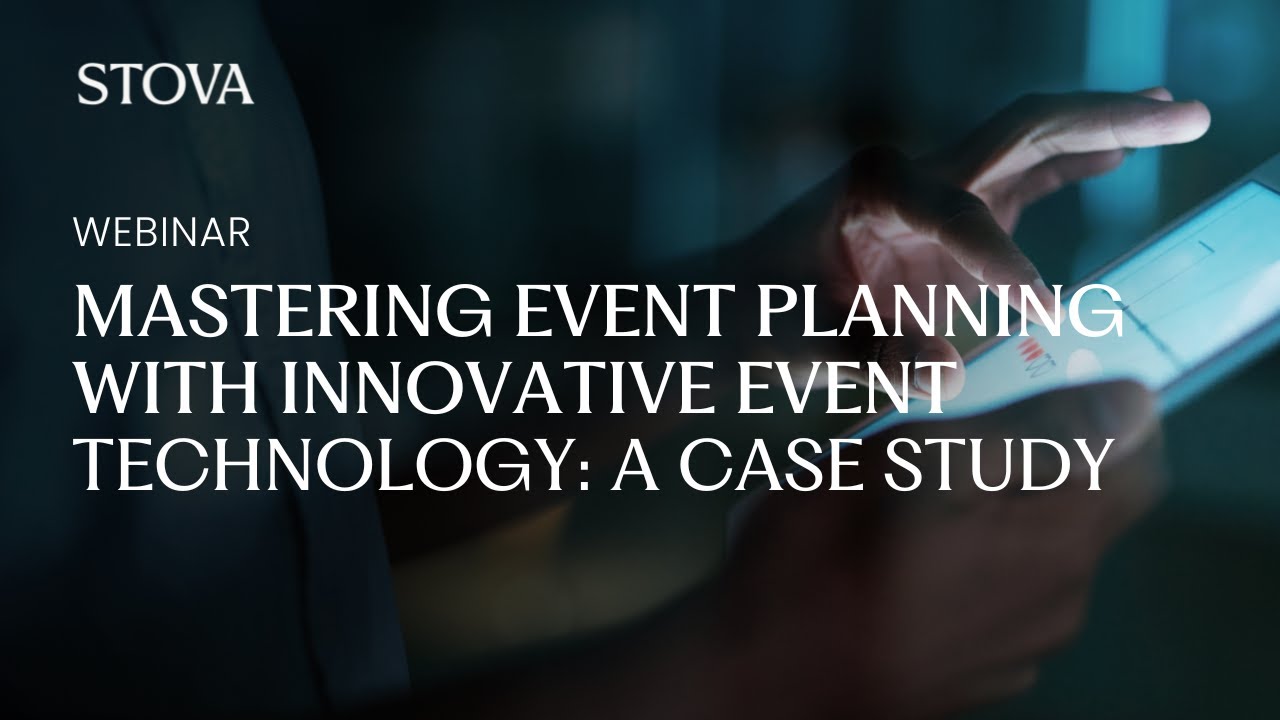 Mastering Event Planning with Innovative Event Technology: A Case Study