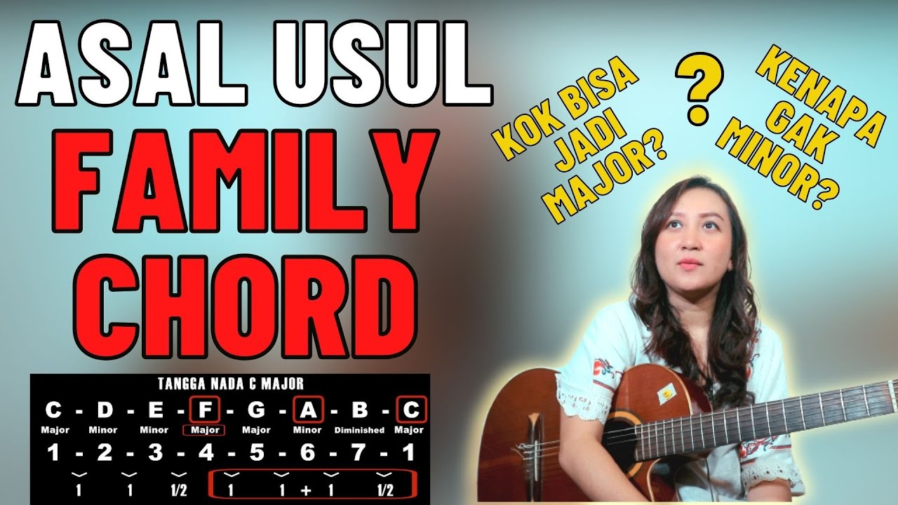 ASAL USUL FAMILY CHORD - SEE N SEE GUITAR