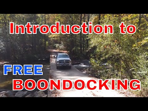 Introduction to Boondocking / Dry Camping