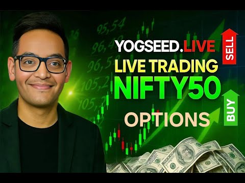 YOGSEED LIVE | 19 June 2025 | Nifty Option Writing Session #trading #livetrading #nifty