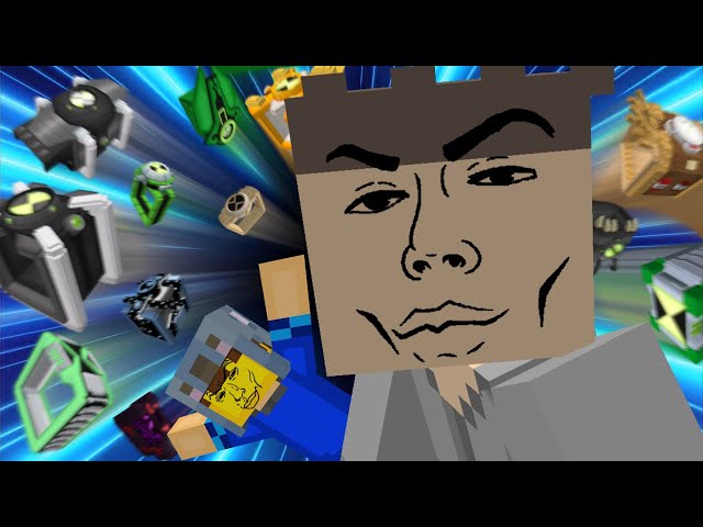 MARSHY'S SECRETS OF THE OMNITRIX - BEN 10 ADDON Minecraft Mod