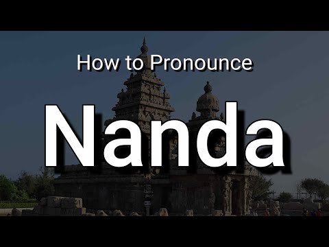 Nanda - Pronunciation and Meaning