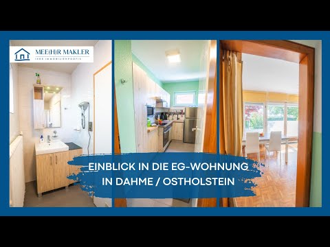 Einblick in die EG-Wohnung des Haupthauses (Einfamilienhaus mit 3 Wohnungen + Bungalow) in Dahme